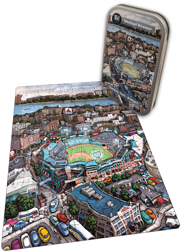 "Fenway Park" 150 Piece Tiny Tin Puzzle - Michael Birawer Shop