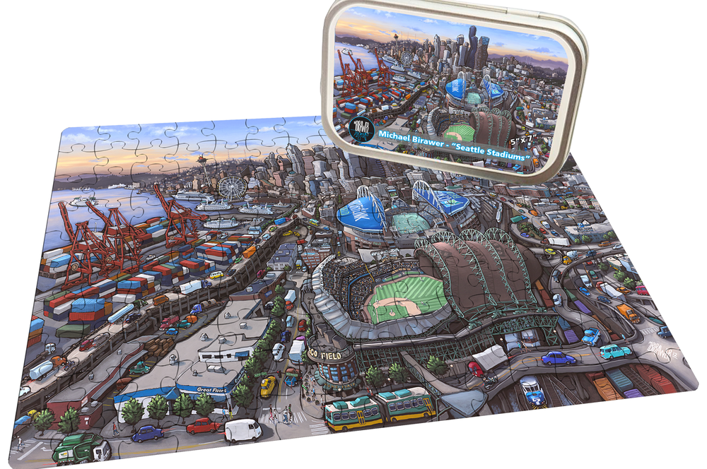 150 Piece Tiny Tin Puzzles - Michael Birawer Shop