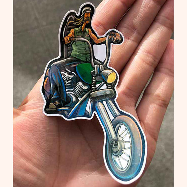 "Chopper" Sticker - Michael Birawer Shop