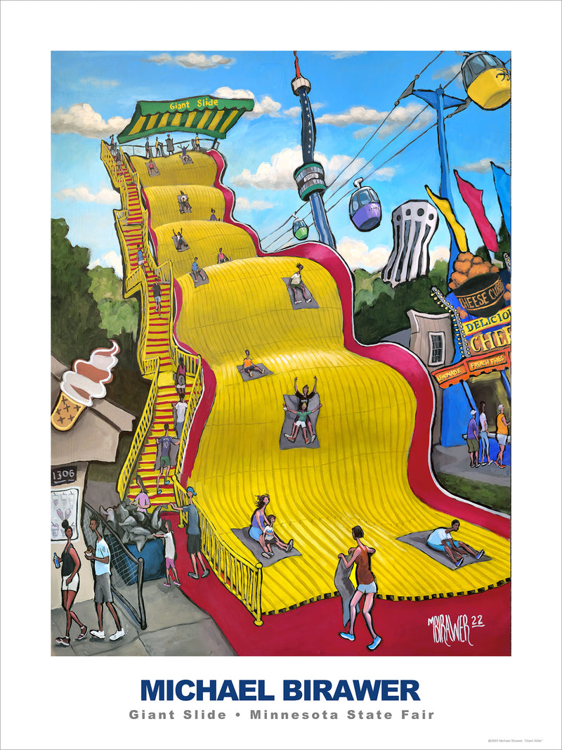 The Giant Slide - Minnesota State Fair - Michael Birawer Shop